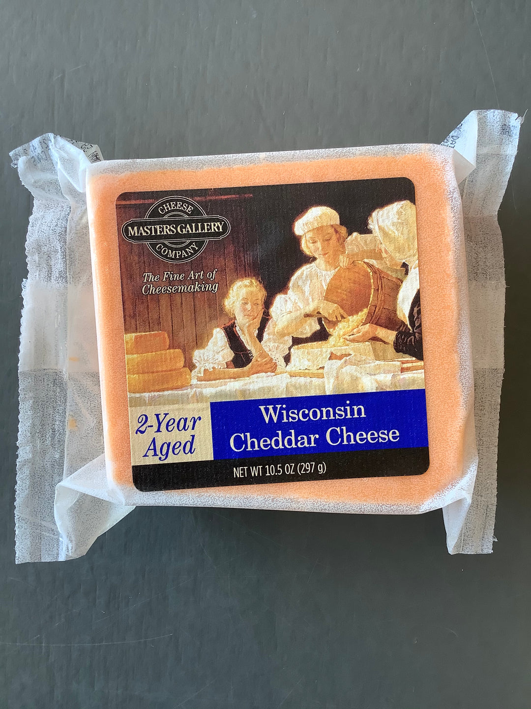 Masters Gallery 2 Year Aged Cheddar Cheese Block, 10.5 oz. – Cheese ...